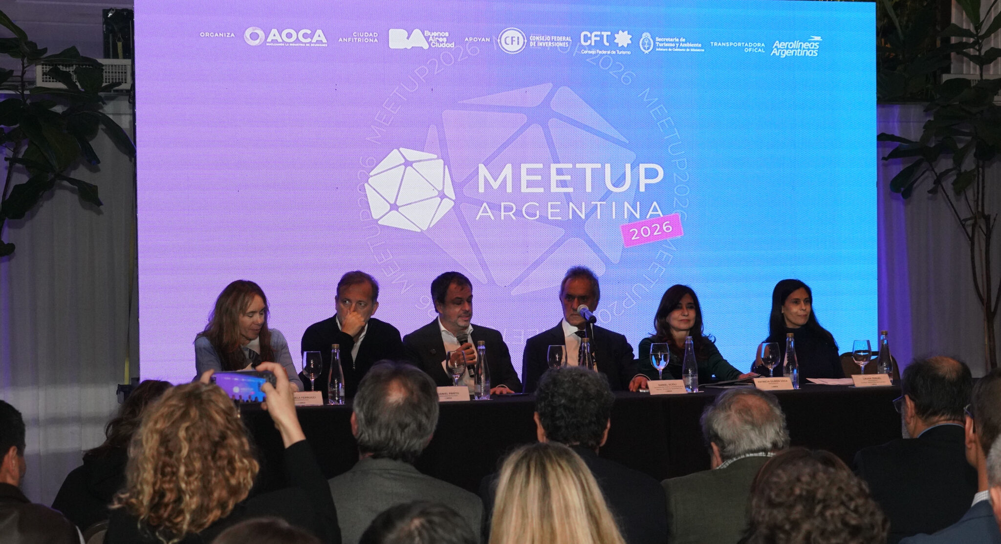 Se realizó la presentación de Meet Up 2026, en el flamante Hotel Madero ...